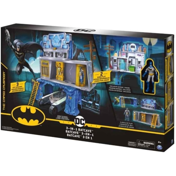 DC Comics | Toys | Comics Batman 3in Batcave Playset With Exclusive ...